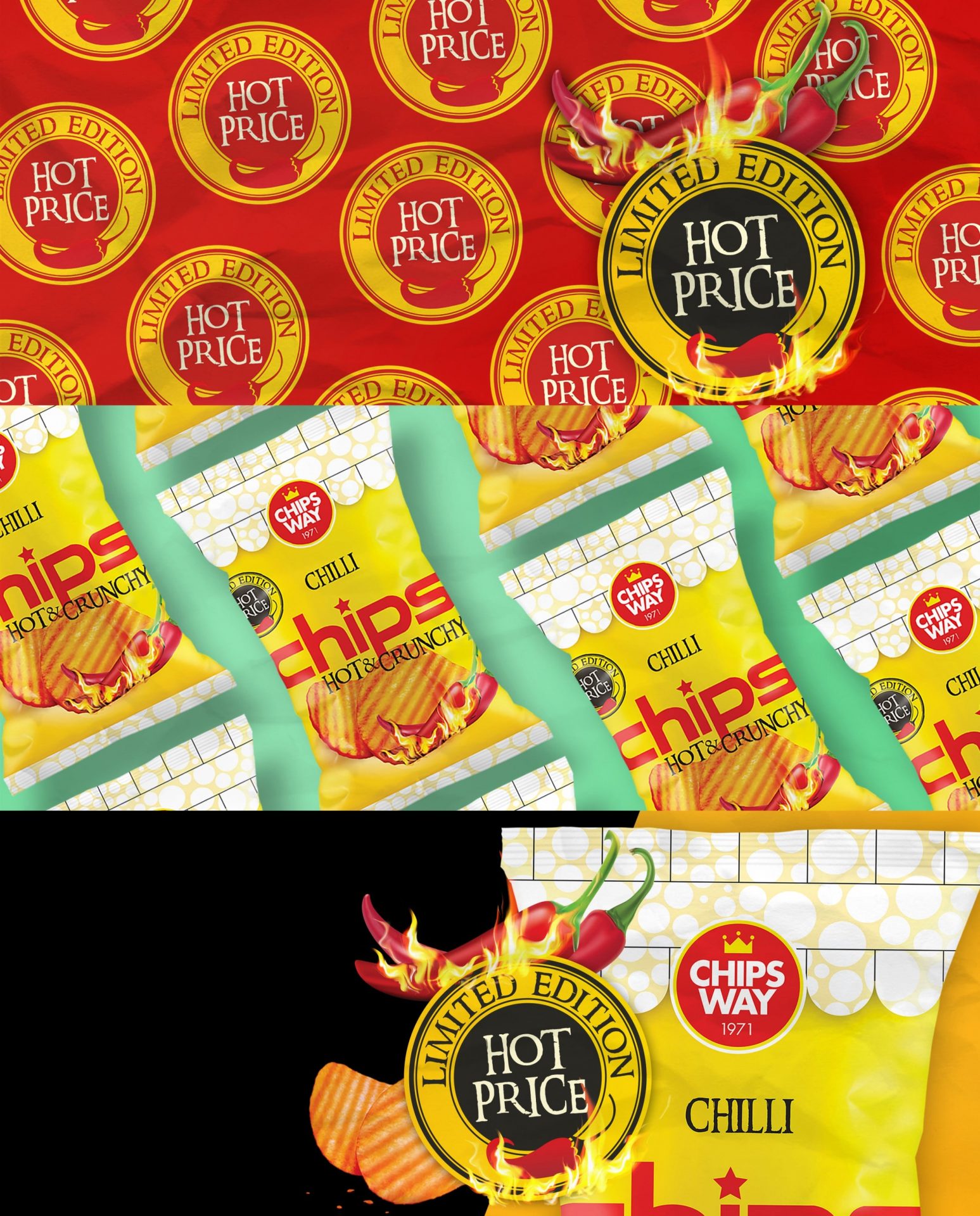 CHIPS WAY SNACKS - All About Agency / Art direction / Branding / Design